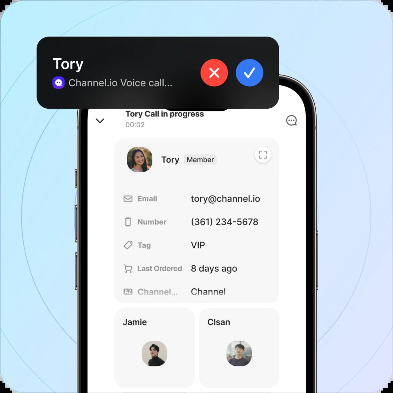 Channel.io - Voice calling now available with Channel.io.